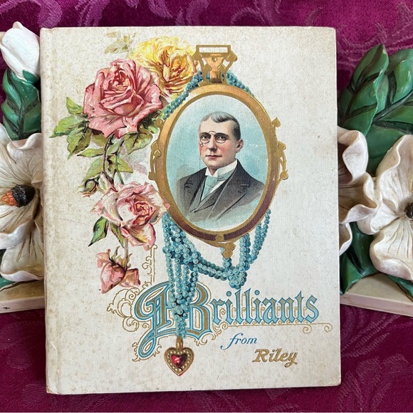 Accents | Brilliants From Riley Antique Poetry Book Published By The ...